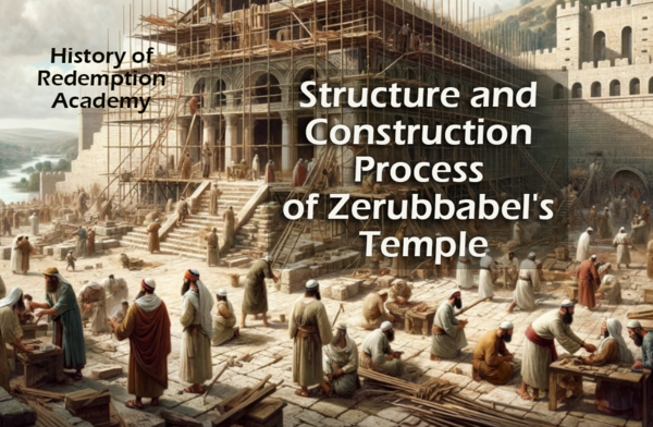 [구속사] Structure and Construction Process of Zerubbabel's Temple